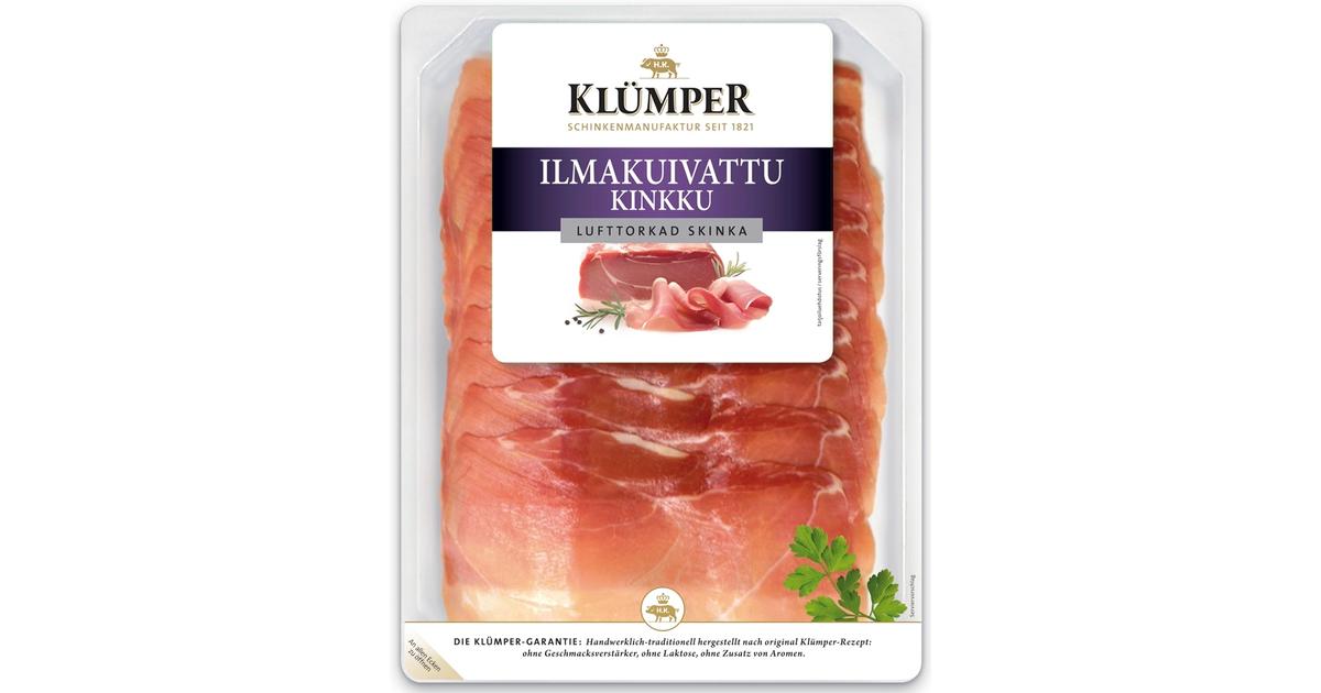 Klümper 80g viipaloitu ilmakuivattu kinkku | S-kaupat ruoan verkkokauppa