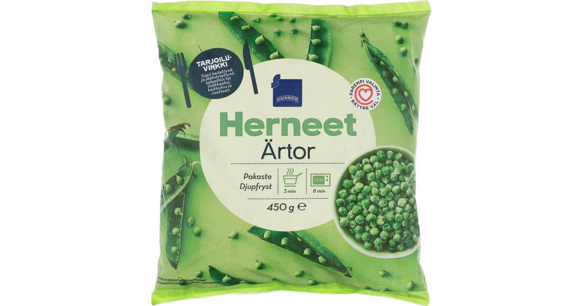 Rainbow 450g herneet pakaste | S-kaupat ruoan verkkokauppa