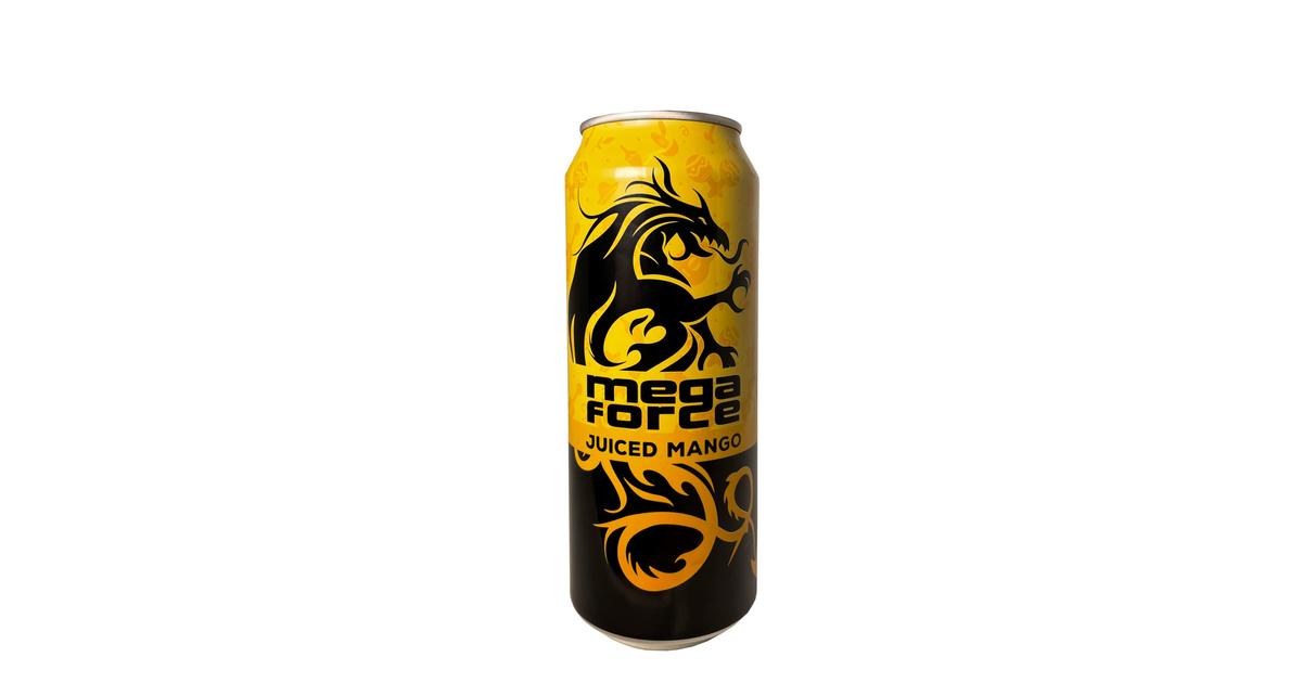 Megaforce energy drink juiced mango energiajuoma 0,5 | S-kaupat ruoan ...