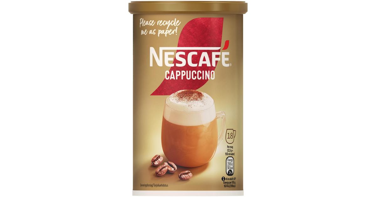 Nescafé 225g Cappuccino erikoispikakahvi | S-kaupat ruoan verkkokauppa