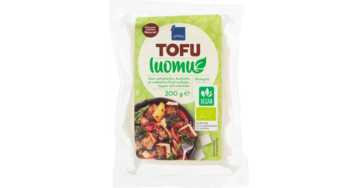 Rainbow tofu luomu 200 g | S-kaupat ruoan verkkokauppa