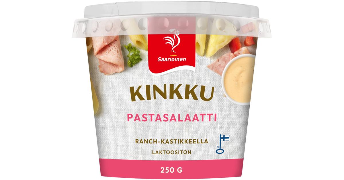 Saarioinen Kinkku-pastasalaatti 250g | S-kaupat ruoan verkkokauppa