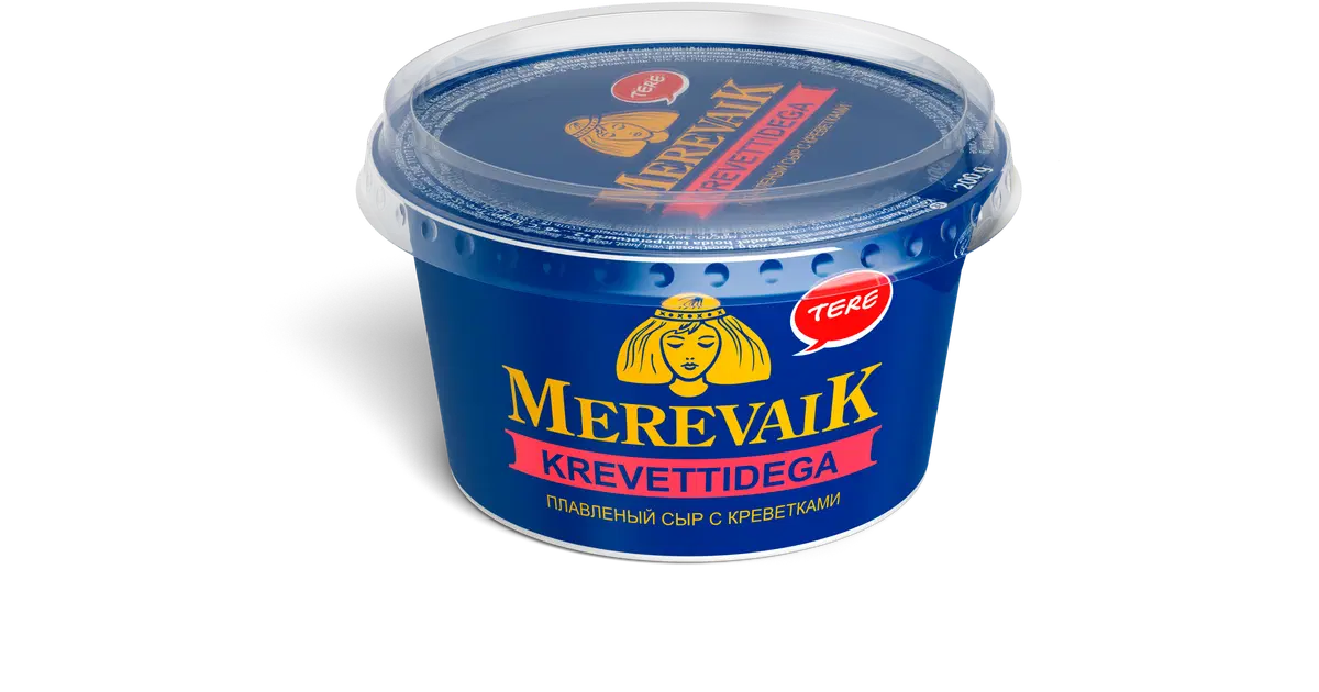 Merevaik Sulatatud juust krevettidega, 200 g | Prisma | alati odavad ...