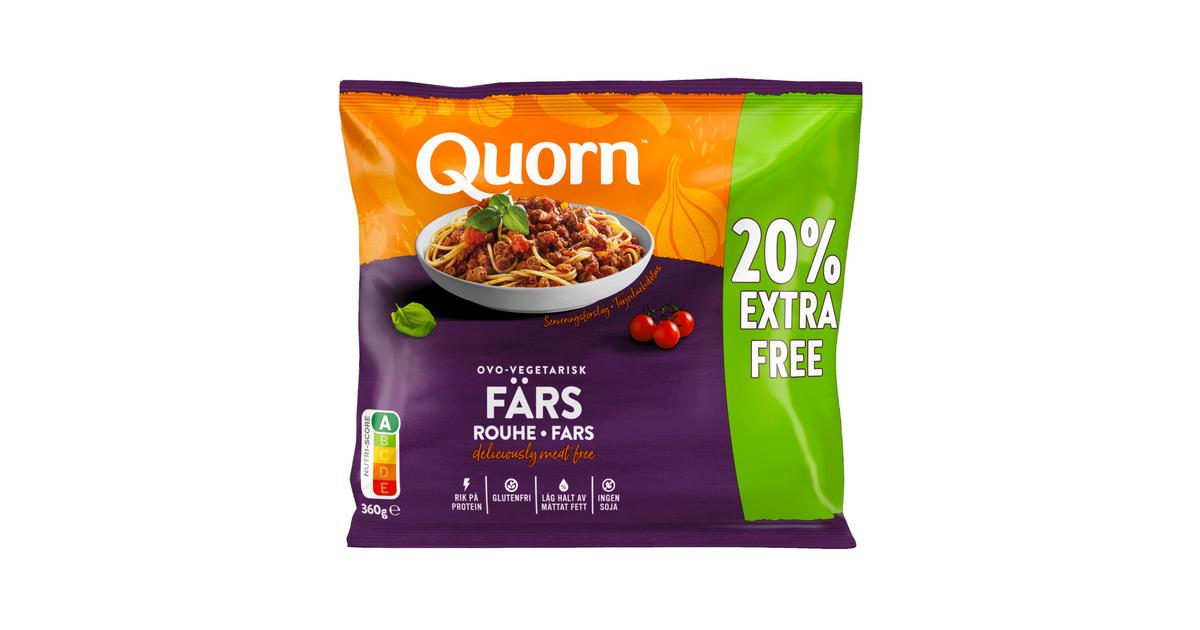 Quorn Rouhe 360g 20% Free, pakaste | S-kaupat ruoan verkkokauppa