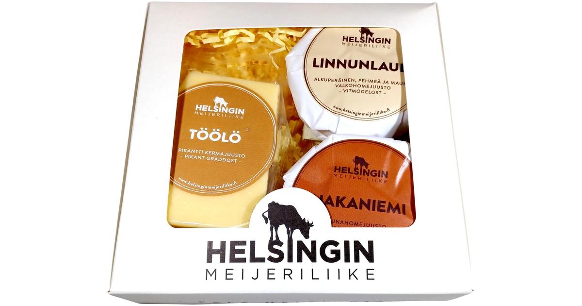 Lahjapakkaus kolme juustoa 560g | S-kaupat ruoan verkkokauppa