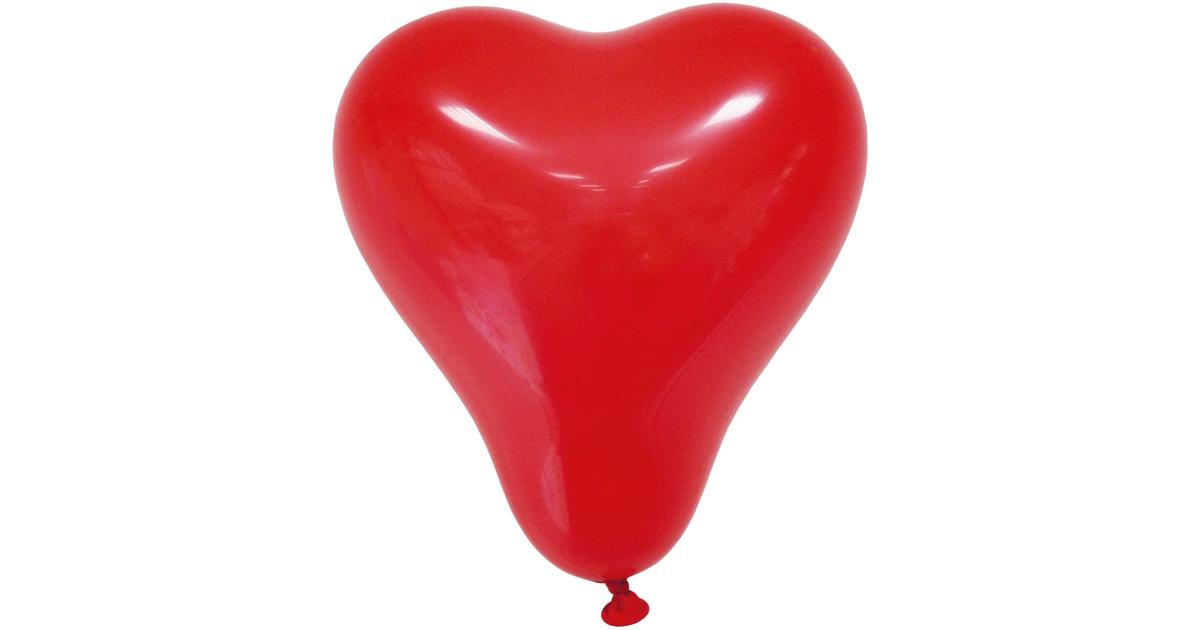 Decorata Party ilmapallo sydän punainen 8kpl | S-kaupat ruoan verkkokauppa