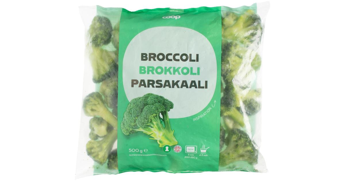 Coop parsakaalin kukinnot 500 g pakaste | S-kaupat ruoan verkkokauppa
