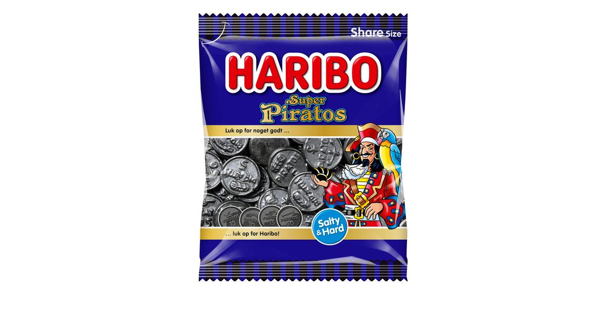 HARIBO Super Piratos 120g Salmiakkikarkkipussi | S-kaupat ruoan ...