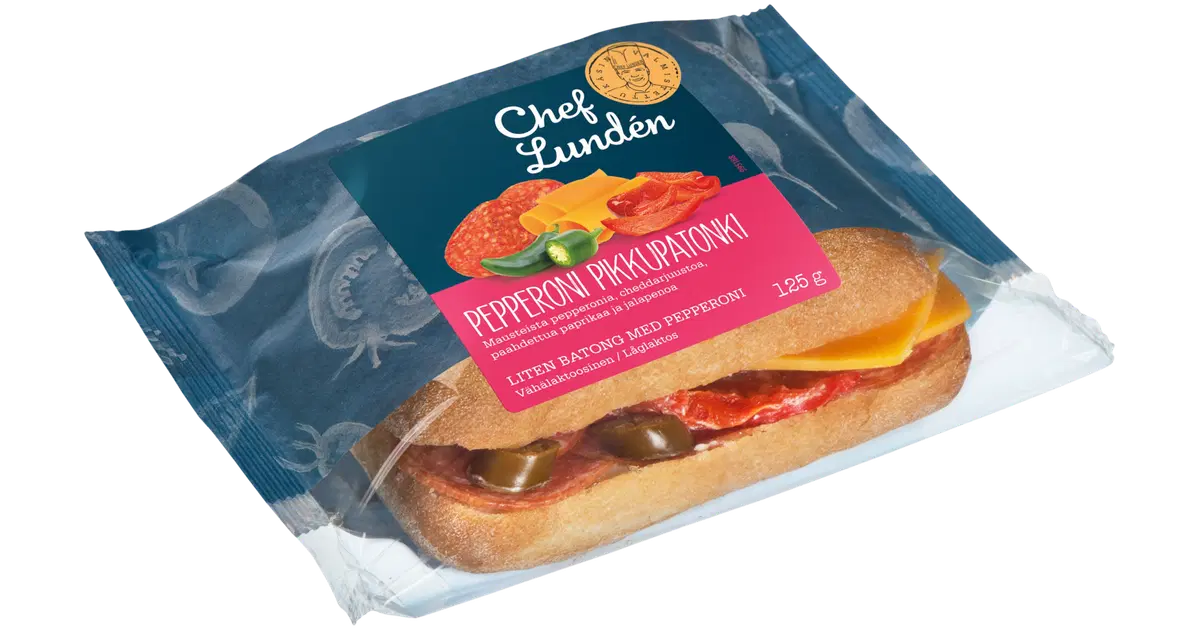 Chef Lundén Pepperoni pikkupatonki 125g | S-kaupat ruoan verkkokauppa