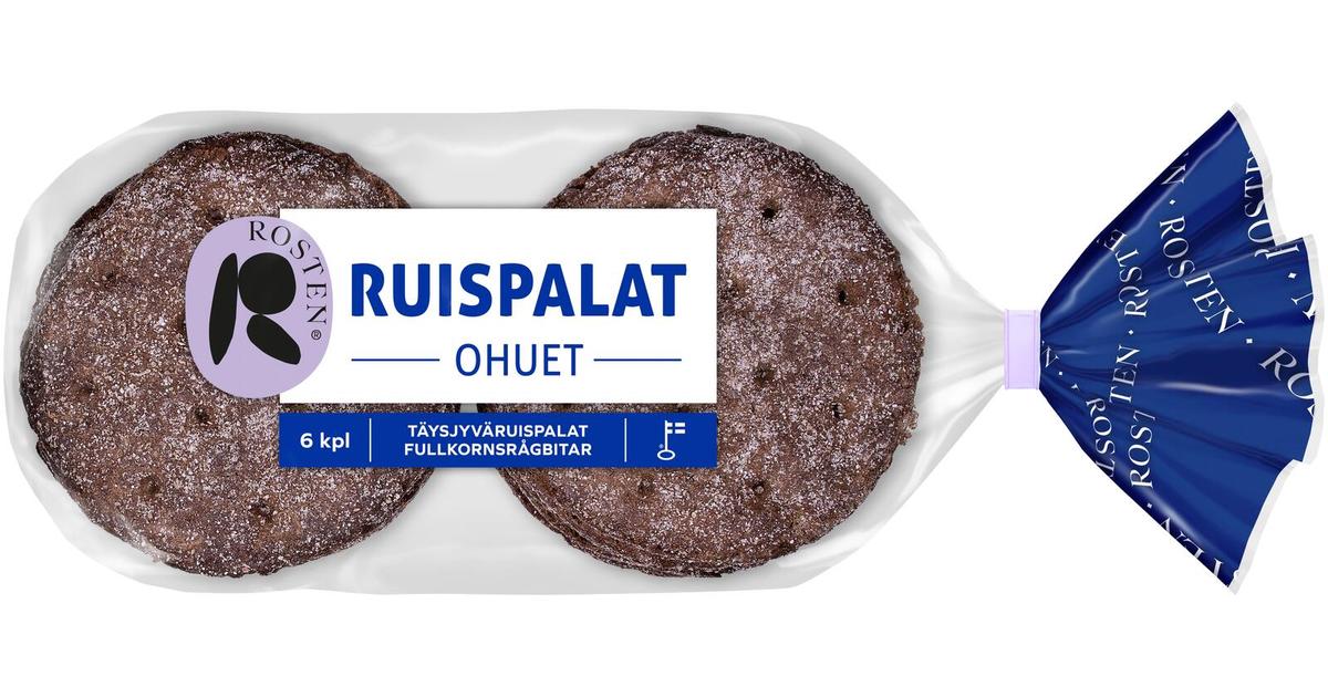 Rosten Ohuet Ruispalat 6 kpl/225 g | S-kaupat ruoan verkkokauppa