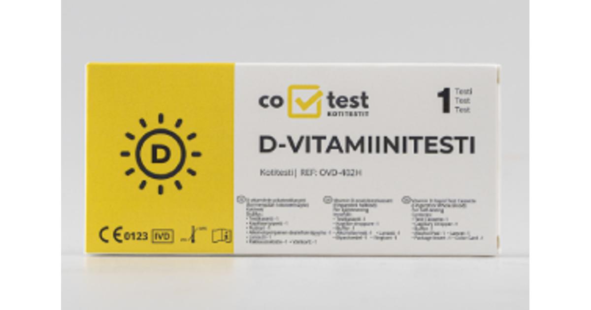 Co-test D-vitamiini test | Prisma | alati odavad hinnad, telli kaup ...