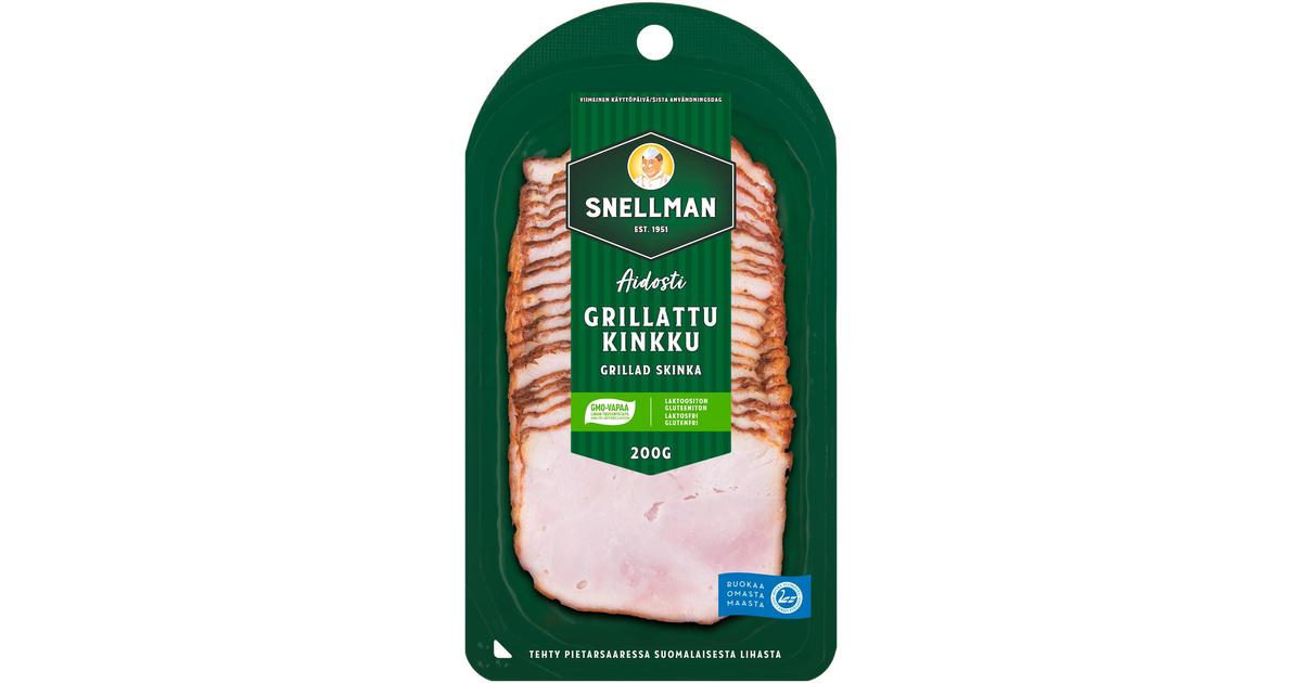Snellman Grillattu kinkku 200g | S-kaupat ruoan verkkokauppa