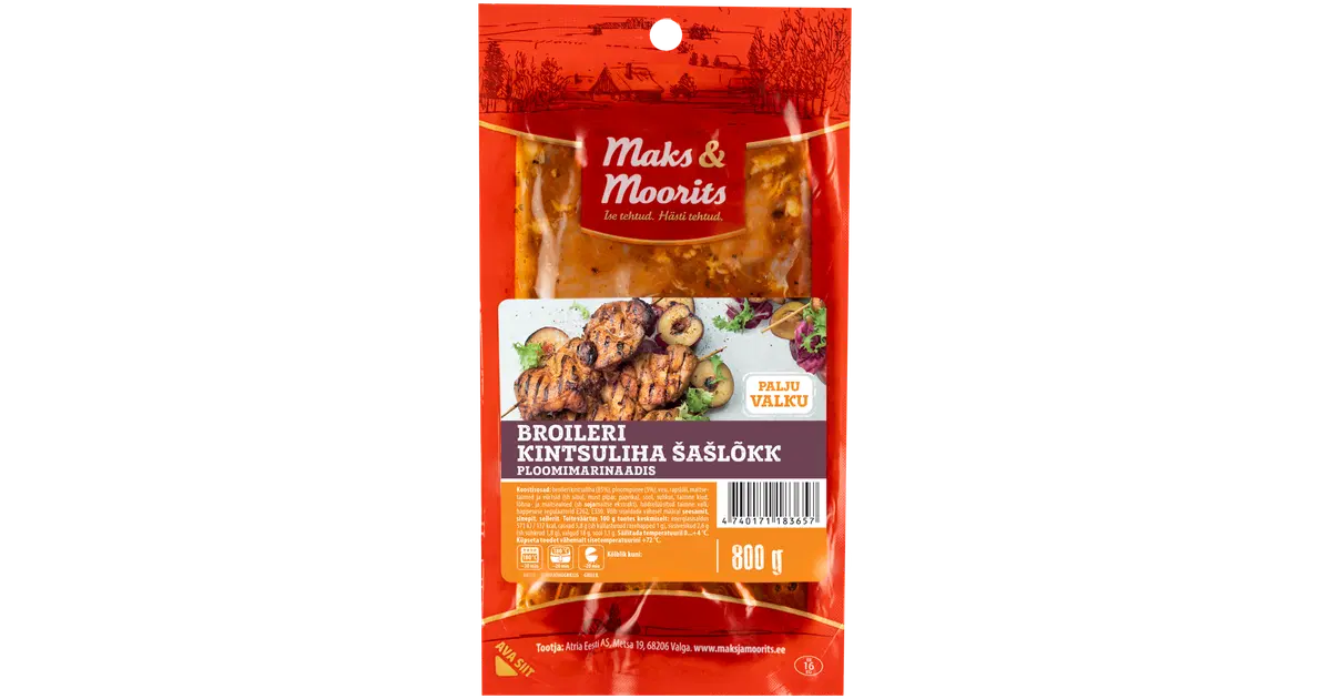 Maks & Moorits Broileri kintsuliha Ploomimarinaadis 400g | Prisma ...