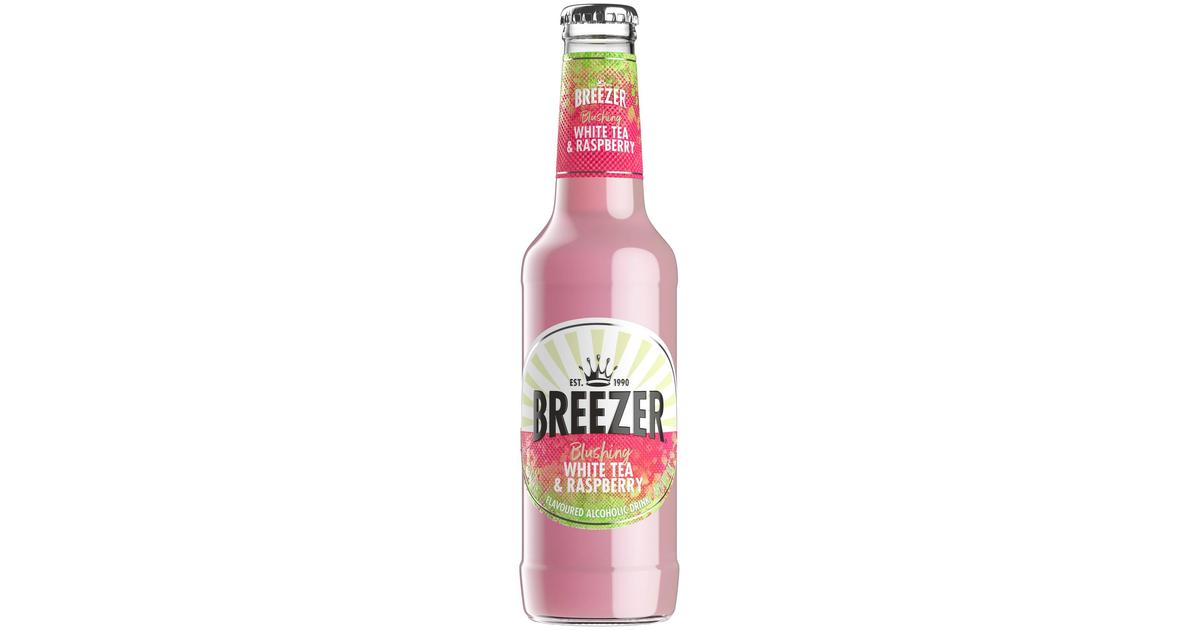 Breezer White Tea & Raspberry juomasekoitus 4 % lasipullo 0,275 L | S ...