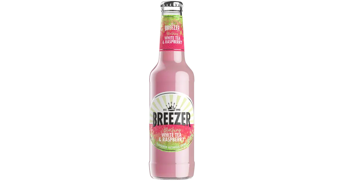 Breezer White Tea & Raspberry juomasekoitus 4 % lasipullo 0,275 L | S ...