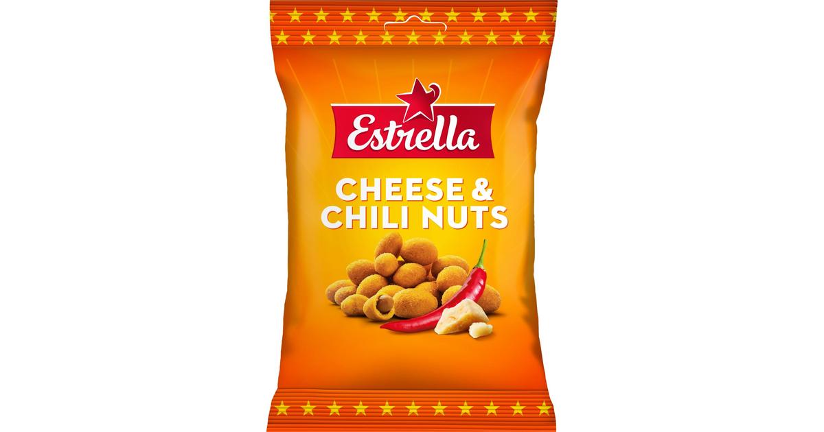 Estrella Cheese & Chili pähkinät 140g | S-kaupat ruoan verkkokauppa