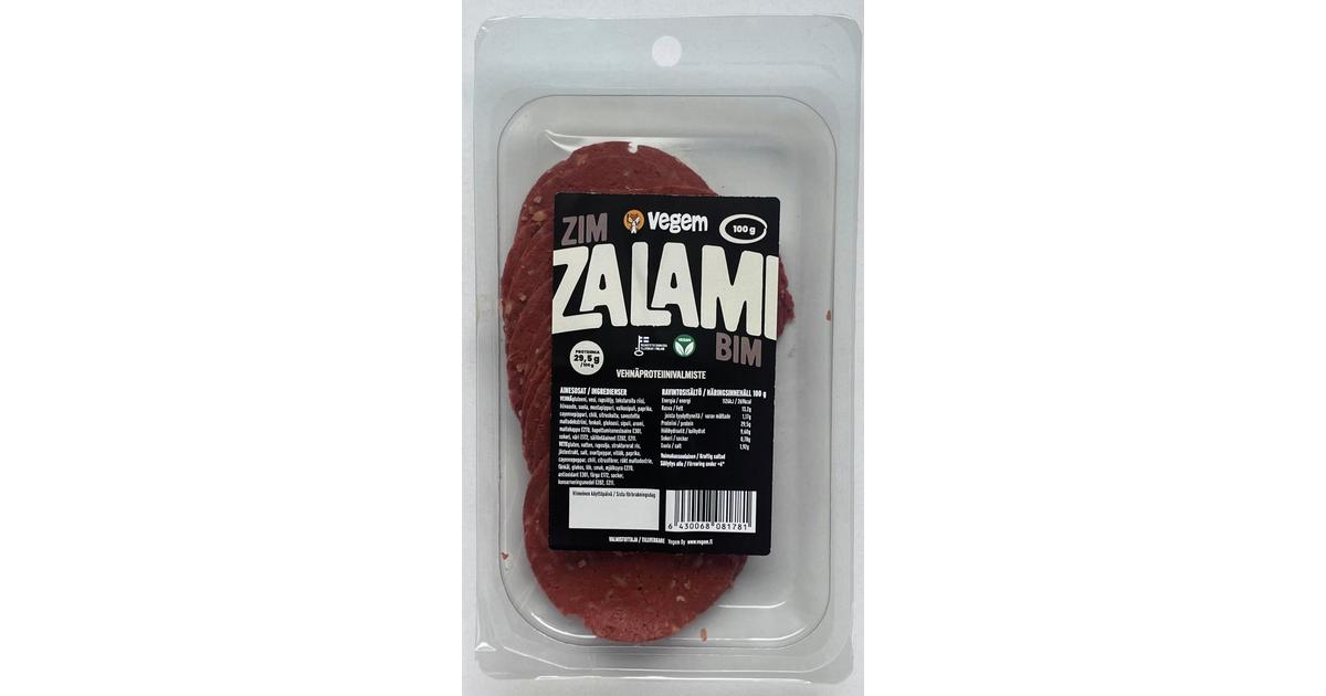 Vegem vege zalami leikkele 100g | S-kaupat ruoan verkkokauppa