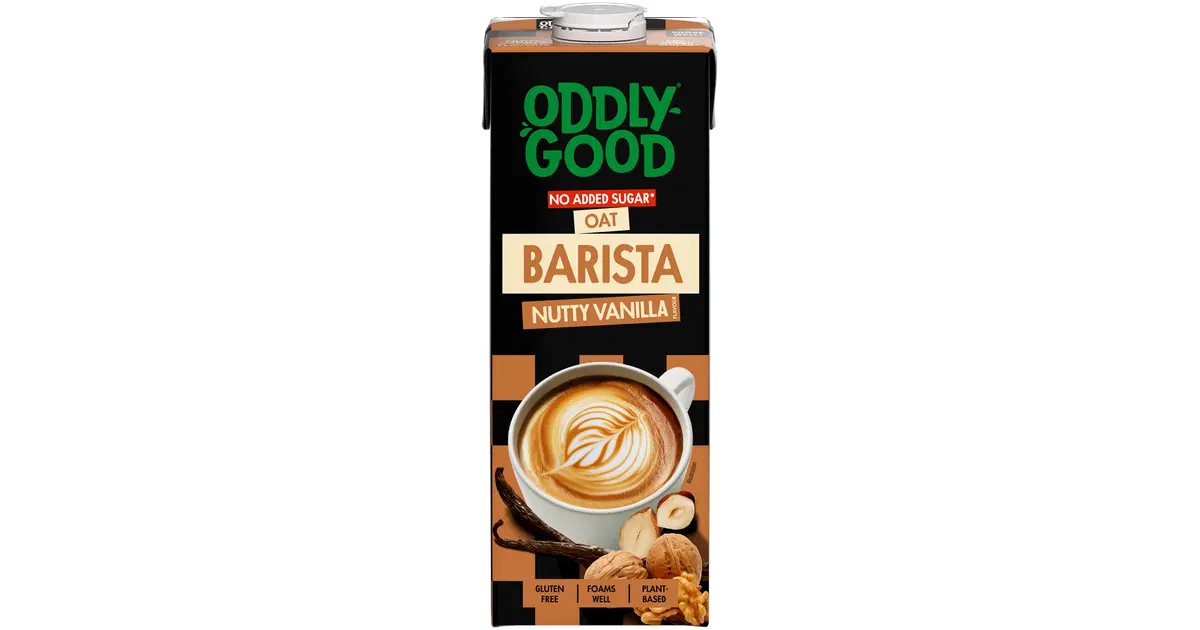 Oddlygood Barista kaerajook ilma lisatud suhkruta, pähklise ...