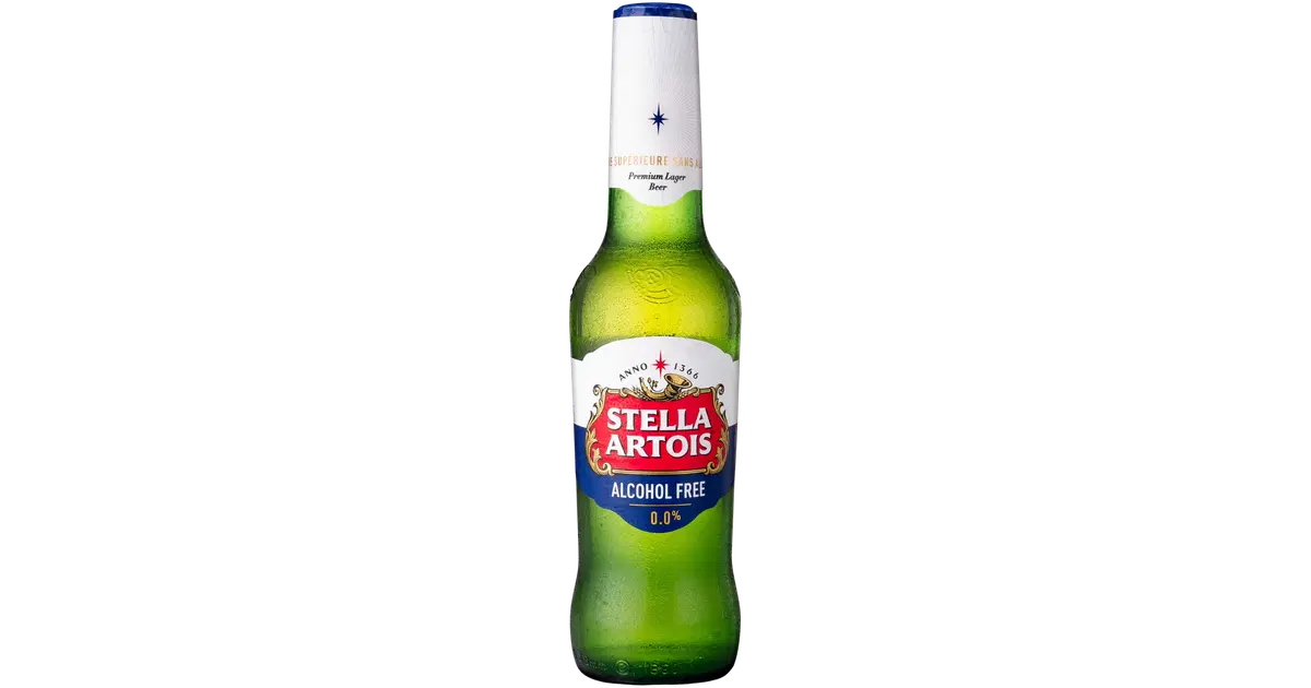 Stella Artois 0.0% Premium lager olut 33 cl | S-kaupat ruoan verkkokauppa