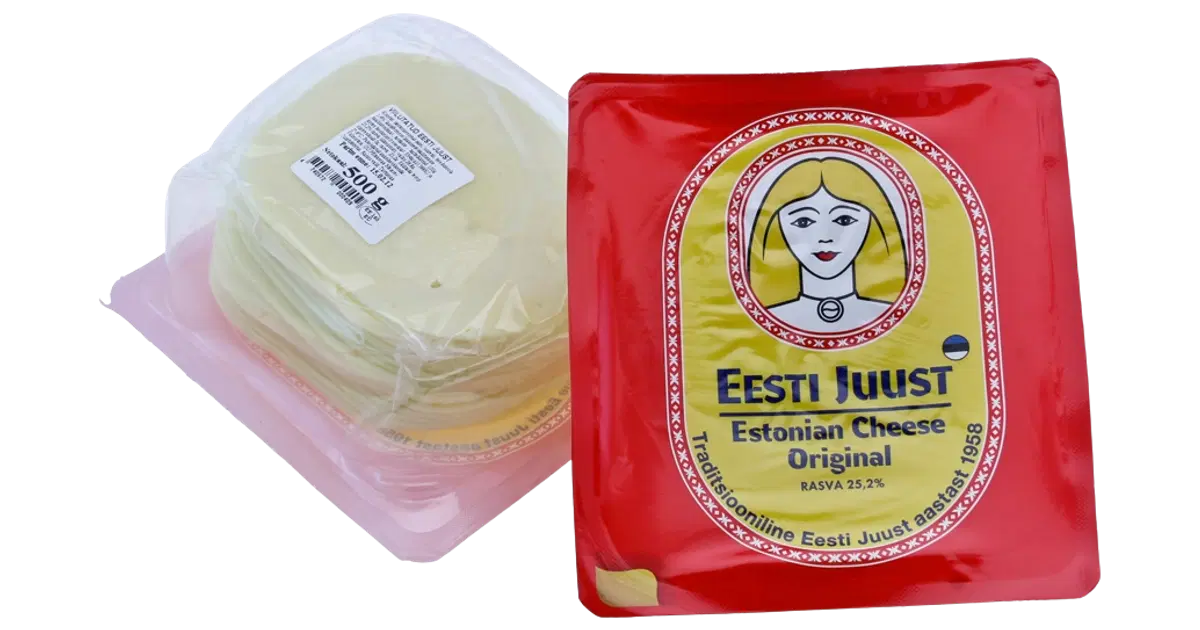 Estover Eesti juust, viilutatud, 500 g | Prisma | alati odavad hinnad ...