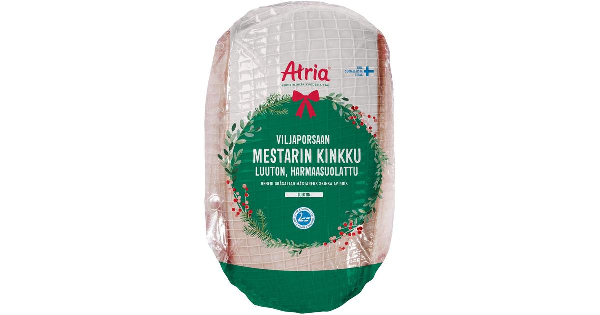 Atria Viljaporsaan Mestarin Kinkku Pakaste n3,5kg | S-kaupat ruoan ...