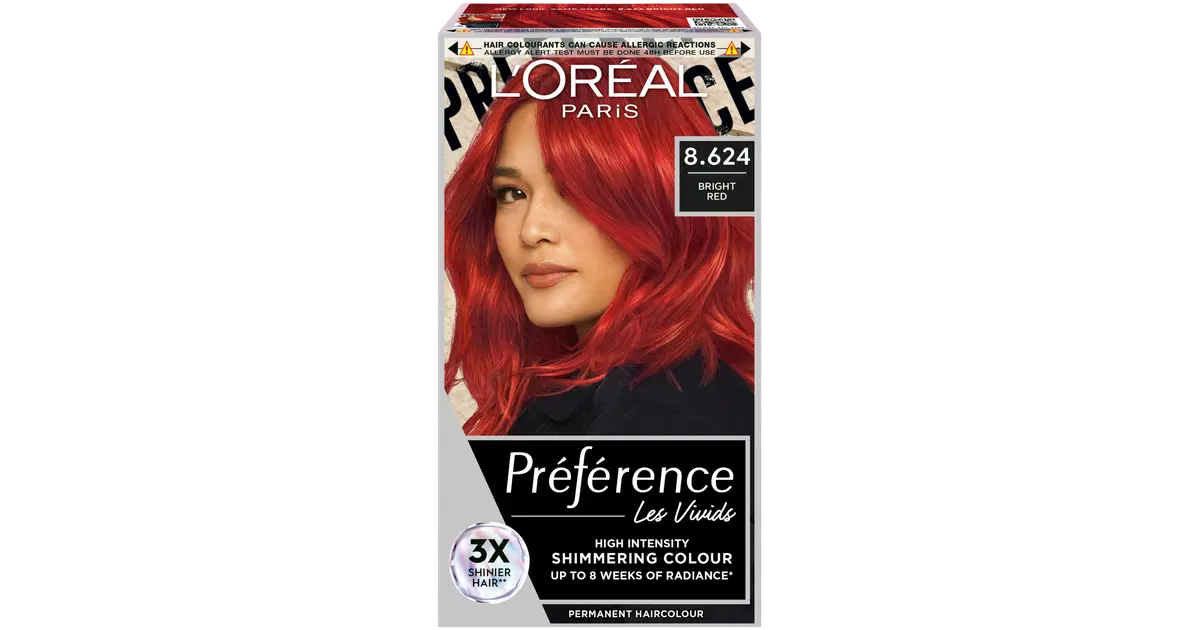 Püsivärv Loreal Preference Bright Red 8.624 | Prisma | alati odavad ...