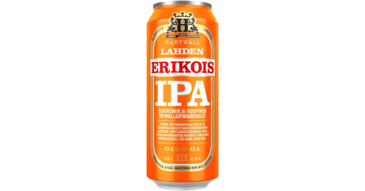 Lahden Erikois IPA olut 4,5% 0,5 l | S-kaupat ruoan verkkokauppa
