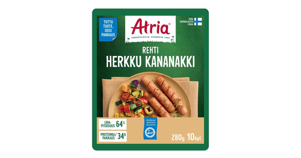 Atria Rehti Herkku Kananakki 280g | S-kaupat ruoan verkkokauppa