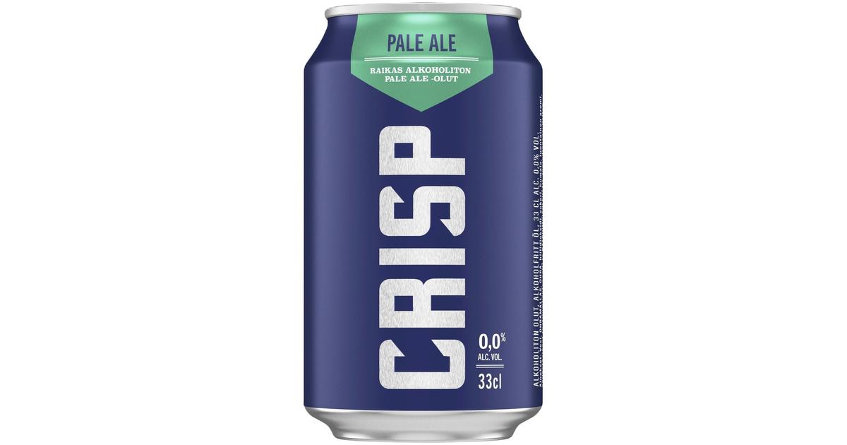 Crisp Pale Ale alkoholiton olut 0 % tölkki 0,33 L | S-kaupat ruoan ...