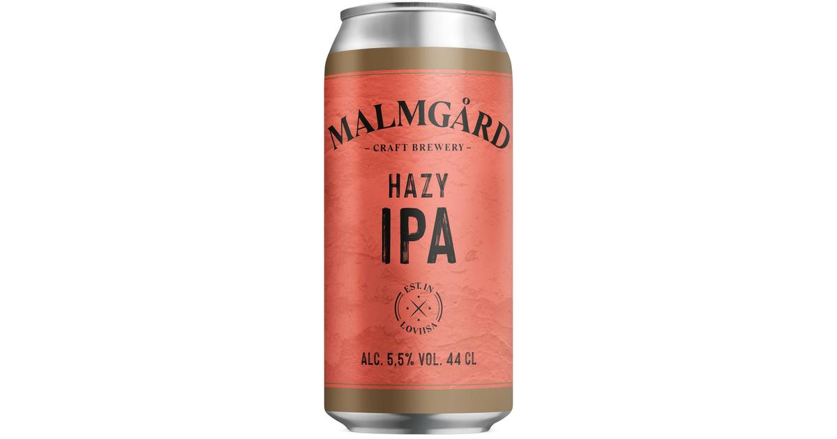 Malmgård Hazy IPA 5,5% olut 0,44l tölkki | S-kaupat ruoan verkkokauppa