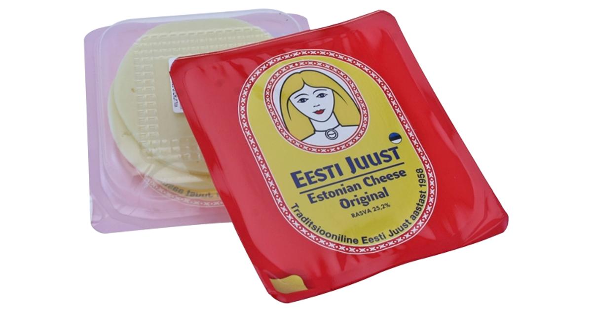 Estover Eesti juust, viilutatud, 200 g | Prisma | alati odavad hinnad ...