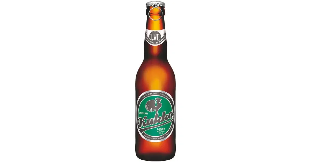 Laitilan Kukko Lager 4,7 til-% 0,33L olut | S-kaupat ruoan verkkokauppa