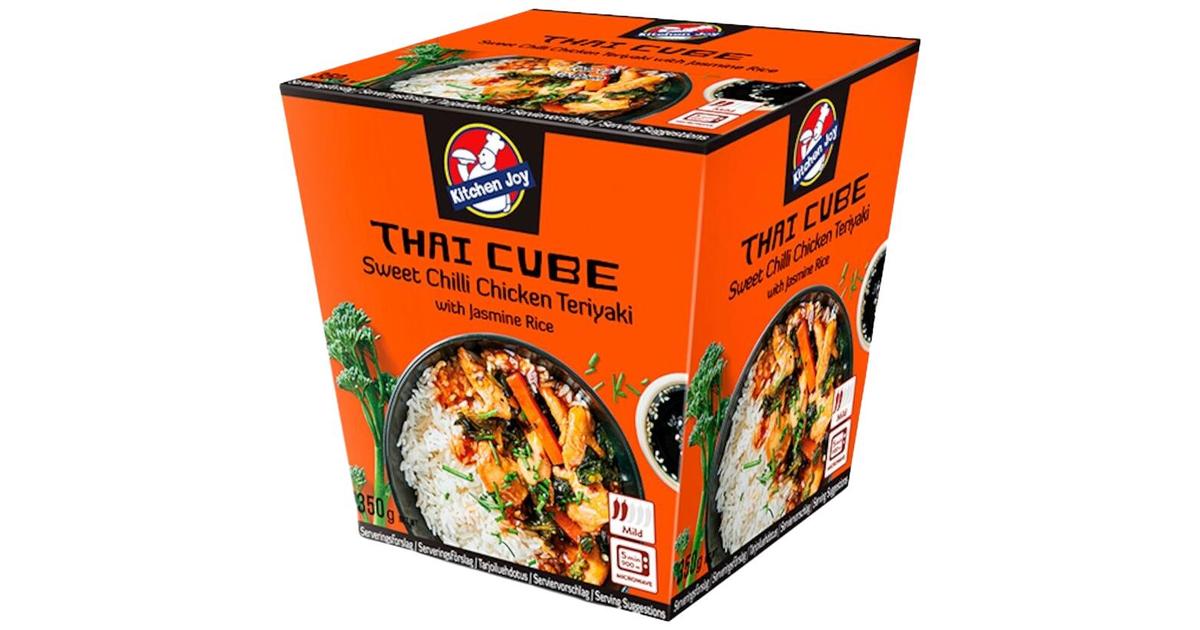 Kitchen Joy Thai Cube Sweet Chili Teriyaki -kanaa ja jasmiiniriisiä ...