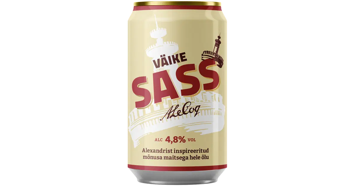 Alexander Väike Sass õlu 4,8%vol 330 ml | Prisma | alati odavad hinnad ...