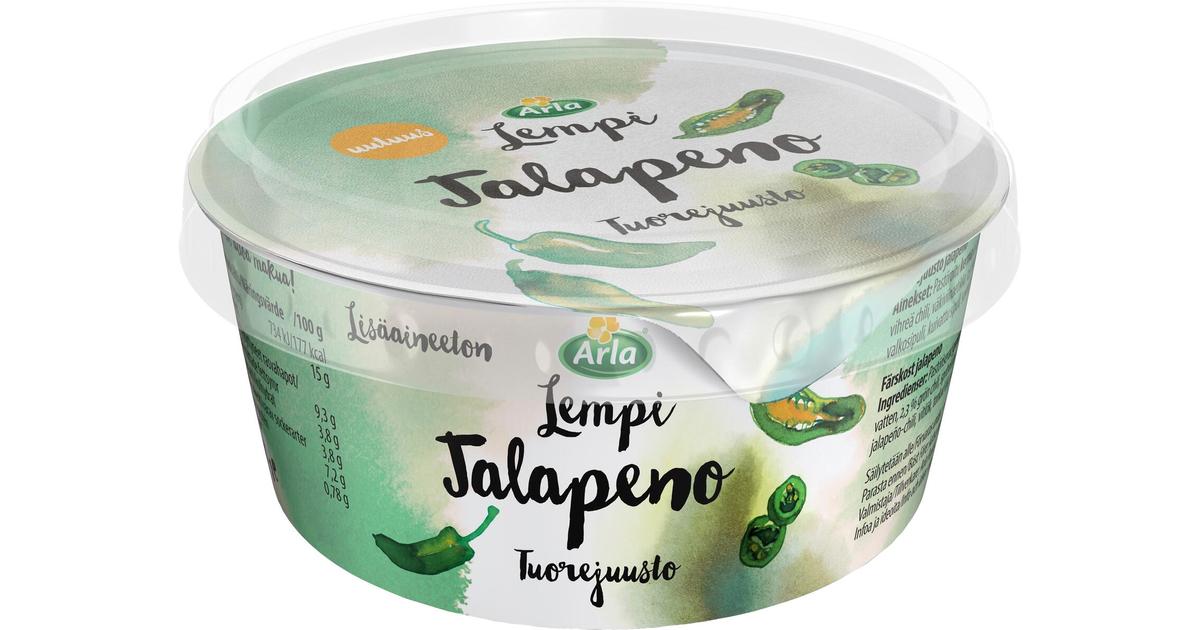 Arla Lempi Jalapeno tuorejuusto 160 g | S-kaupat ruoan verkkokauppa