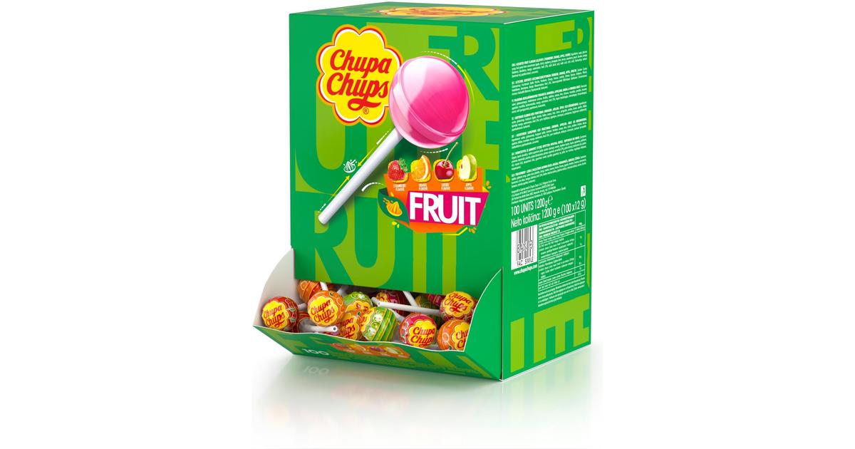 Chupa Chups 12g Fruit hedelmätikkari | S-kaupat ruoan verkkokauppa