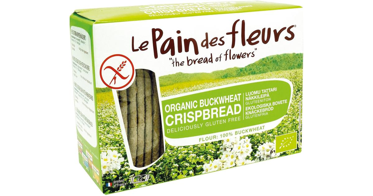Le pain des fleurs luomu tattari-näkkileipä gluteeniton 125g | S-kaupat ...