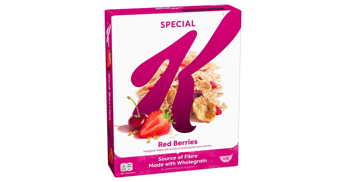 KELLOGG'S Special K Red Berries 300g | S-kaupat ruoan verkkokauppa