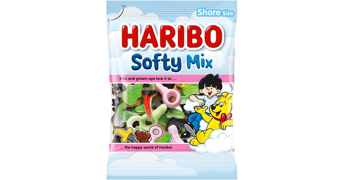 HARIBO Softy Mix 250 g Karkkipussi | S-kaupat ruoan verkkokauppa