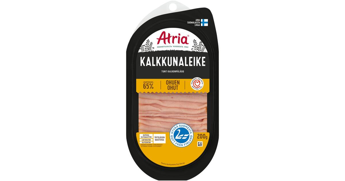 Atria Ohuen Ohut Kalkkunaleike 200g | S-kaupat ruoan verkkokauppa