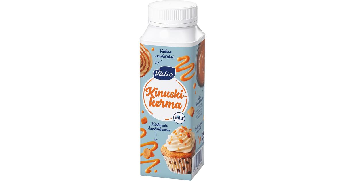 Valio kinuskikerma 2,5 dl laktoositon | S-kaupat ruoan verkkokauppa