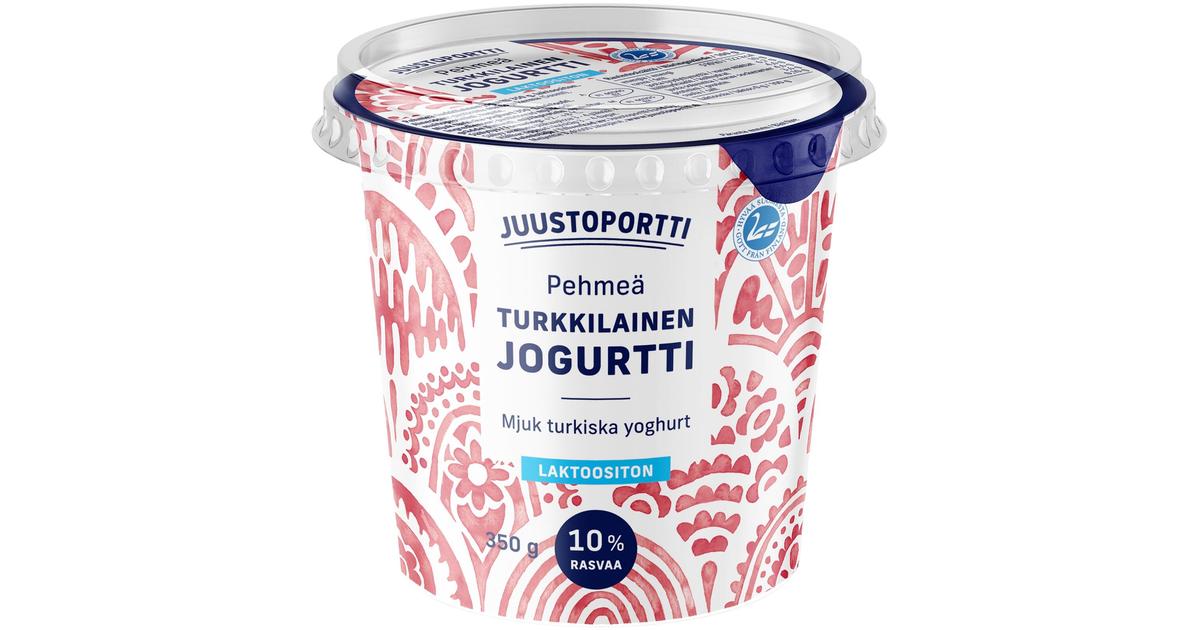 Juustoportti pehmeä turkkilainen jogurtti 350 g laktoositon | S-kaupat ruoan verkkokauppa