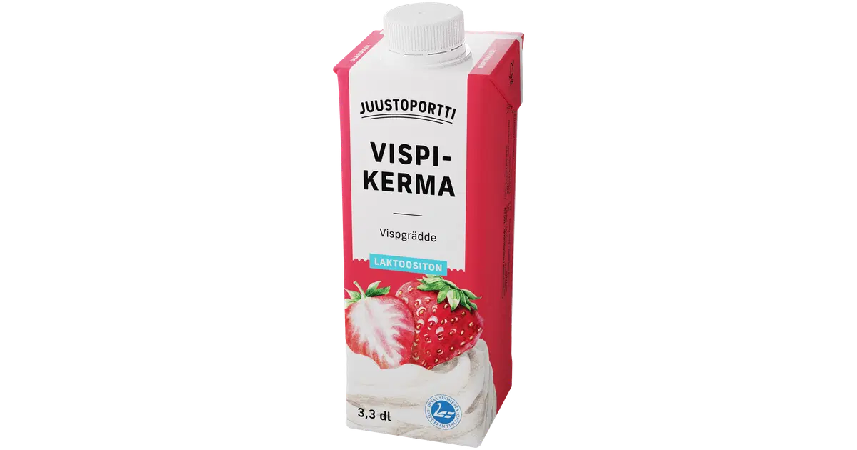 Juustoportti vispikerma 3,3 dl laktoositon | S-kaupat ruoan verkkokauppa
