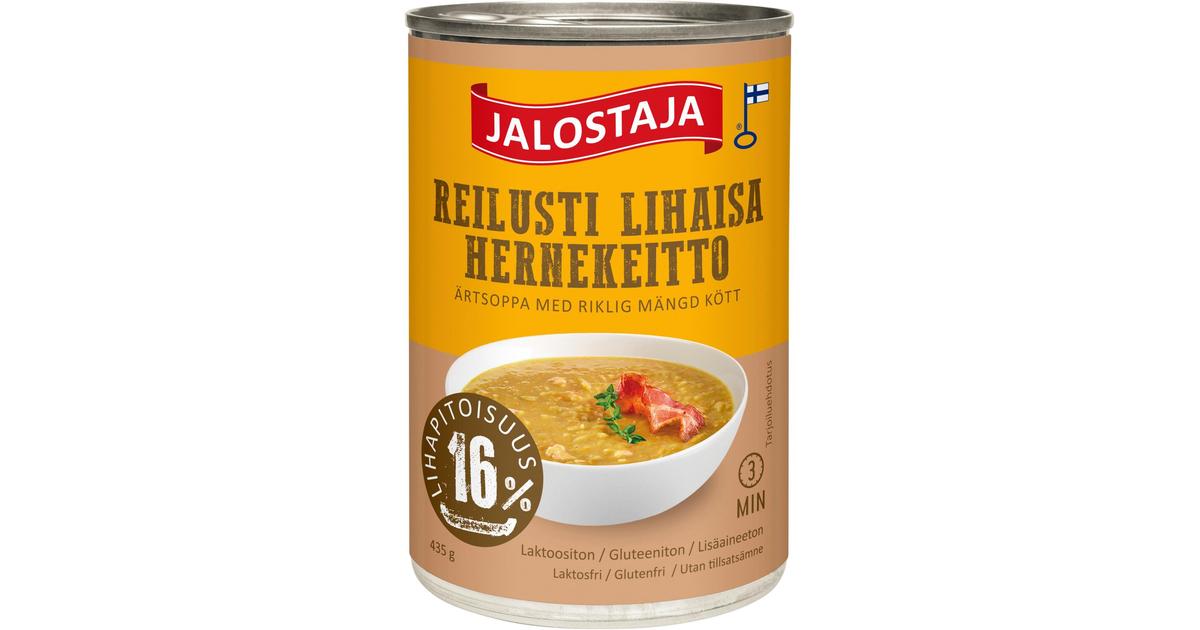 Jalostaja reilusti lihaisa hernekeitto 435g | S-kaupat ruoan verkkokauppa
