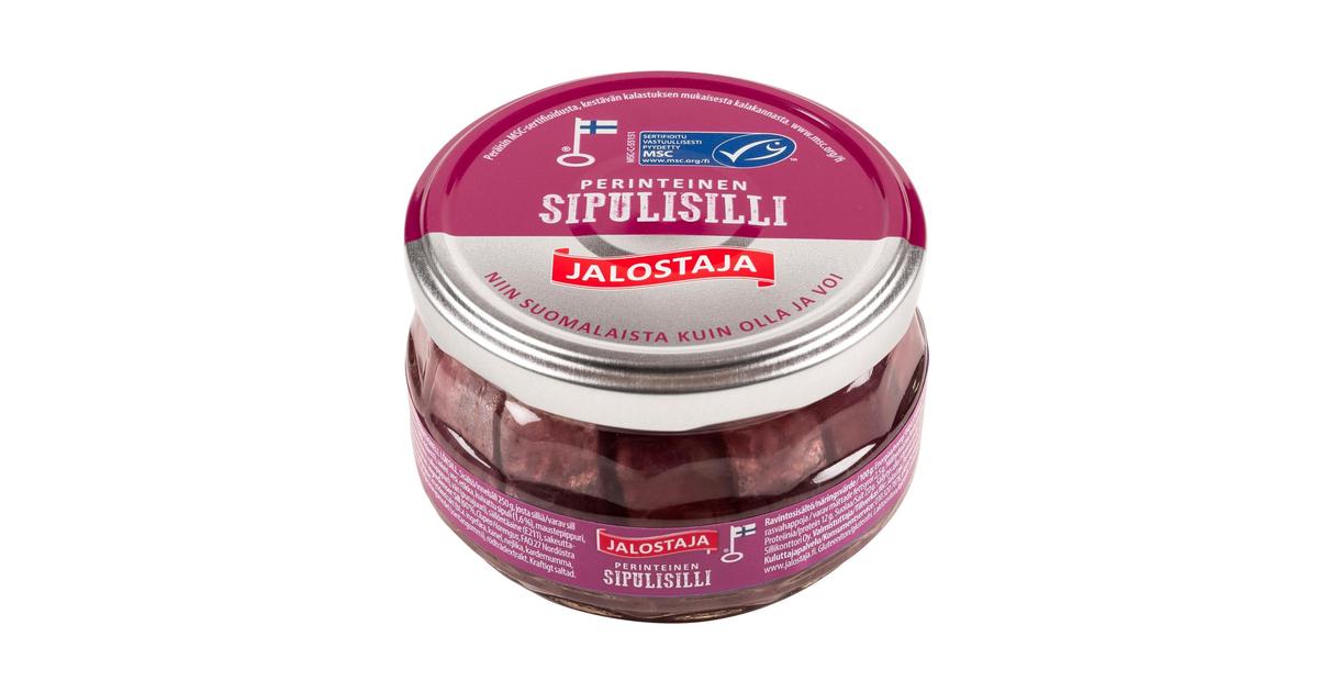 Jalostaja Perinteinen Sipulisilli 250/150g MSC | S-kaupat ruoan verkkokauppa