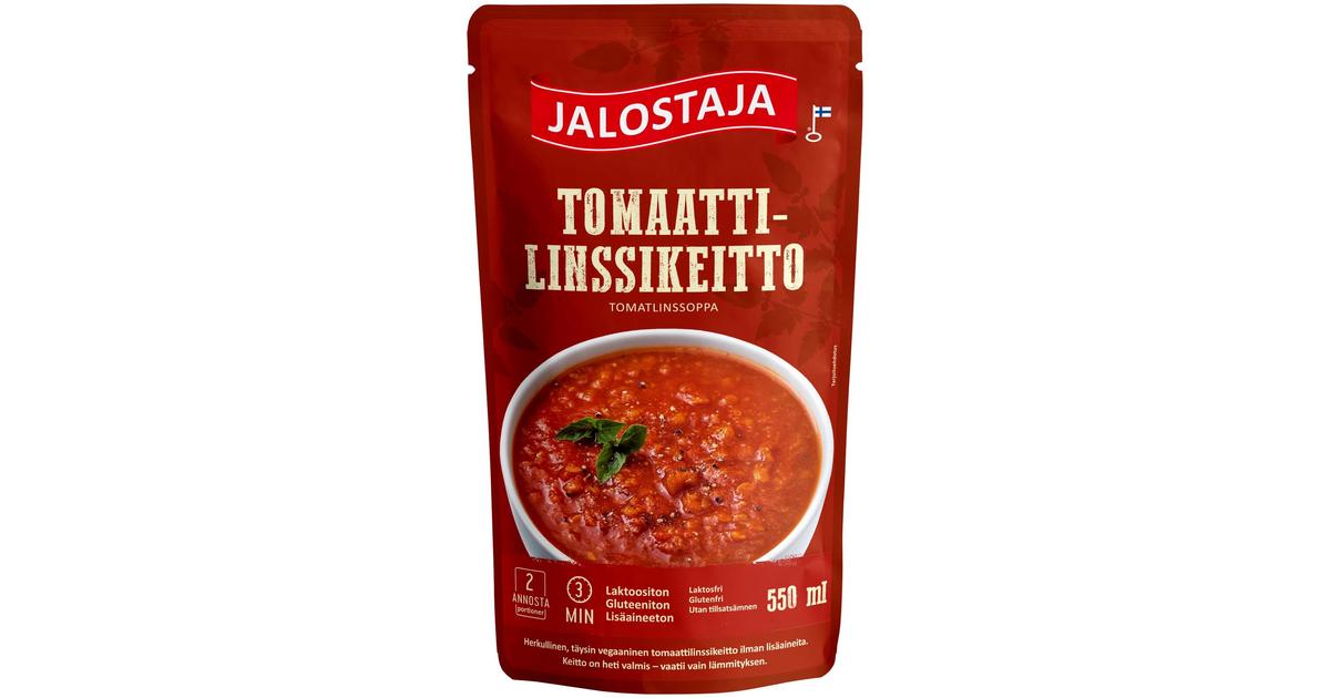 Jalostaja Tomaattilinssikeitto 550ml | S-kaupat ruoan verkkokauppa