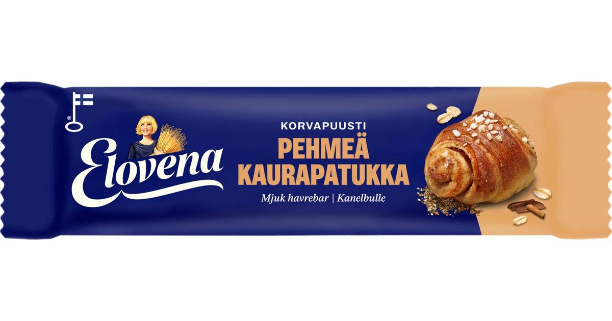 Elovena 30g korvapuustinmakuinen pehmeä kaurapatukka | S-kaupat ruoan ...