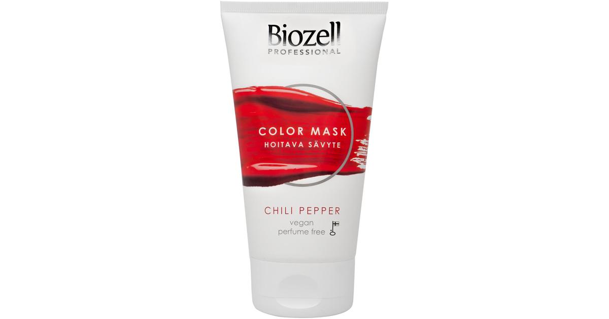Biozell Professional Color Mask Hoitava sävyte Chili Pepper 150ml | S ...