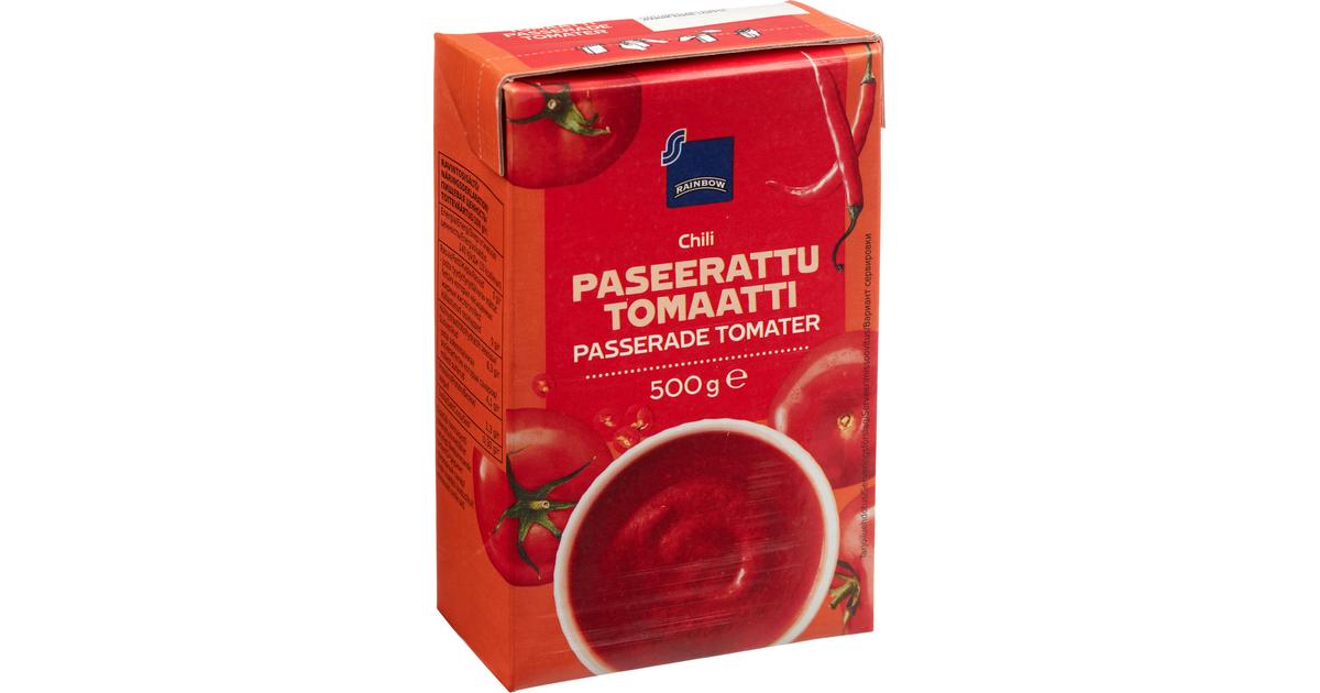 Rainbow paseerattu tomaatti chili 500 g | S-kaupat ruoan verkkokauppa