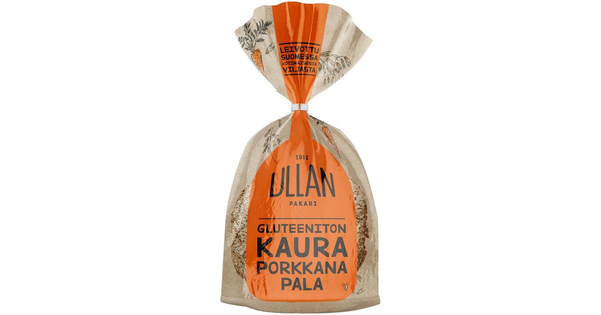 Ullan Pakari Gluteeniton Kauraporkkanapala 270g | S-kaupat ruoan ...
